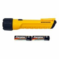 Brinkmann Legend 2-AA Water Resistant Yellow LED Flashlight 809-1010-1 ...