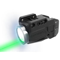 Hawk Gazer FLG-X Subcompact LED Flashlight Green Laser and LED Combo ...