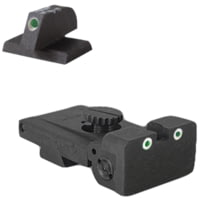 Kensight Bomar BMCS Adjustable Target 1911 Rear Night Sight Set w/ Flat ...