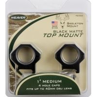 Weaver Four Hole Skeleton Ring - Weaver 1 inch/30MM Rings 48362, 48361 ...