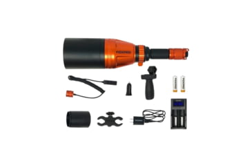 FoxPro Gunfire 3-color Flashlight Kit with Case . FoxPro Weapon Lights.
