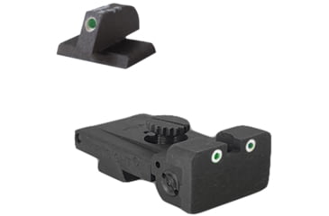 Kensight Bomar BMCS Adjustable Target 1911 Rear Night Sight Set w/ Flat ...