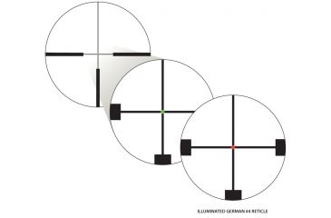 Nikon Monarch African Rifle Scope 1.1-4x24 Matte (Illuminated) German ...