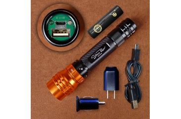 Stone River Gear Adjustable Focus USB Flashlight - Rechargeable ...