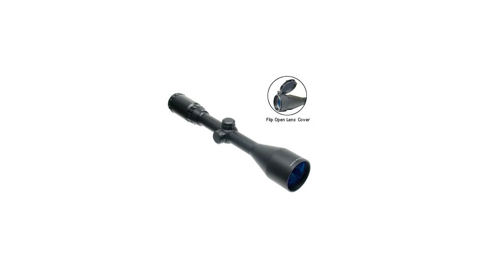 Leapers 5th Generation 3-9X50 Full Size Range Estimating Mil-Dot Scope ...