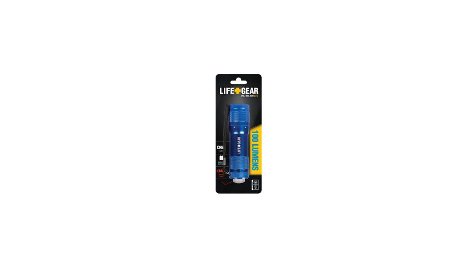 Life Gear 100 Lumen Mini Max Tactical Flashlight . Life Gear Flashlights.