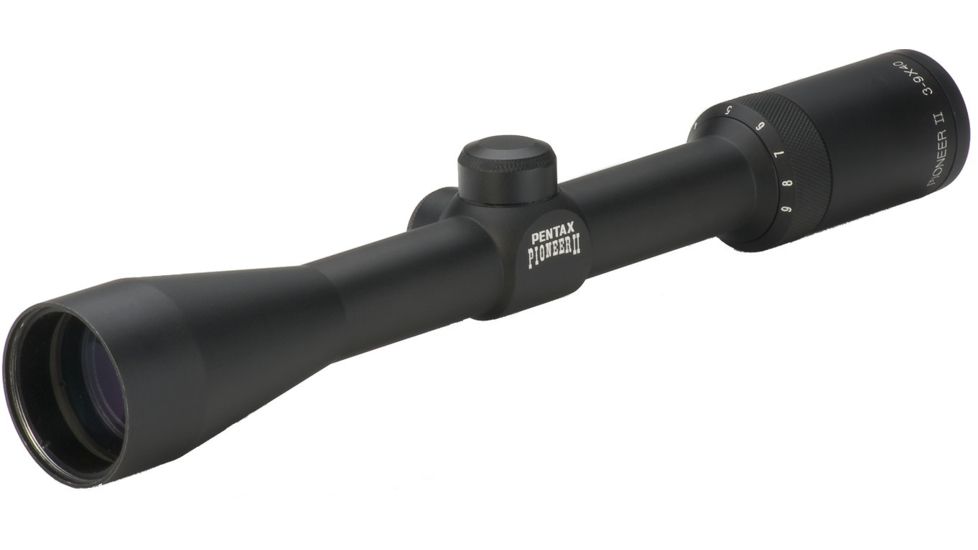 Pentax 3-9x40mm Pioneer II Matte Rifle Scope 89730 . Pentax Rifle Scopes.
