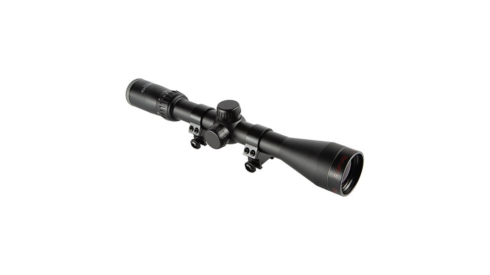 Tas Rimfire 4X32 Rifle Scope W/Rings . Tasco Rifle Scopes.