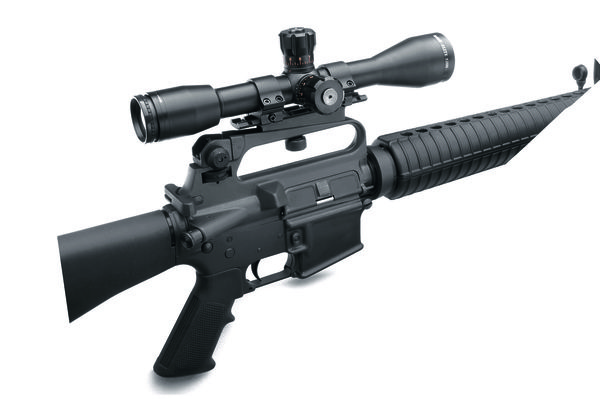 B-Square See-Thru Carry Handle Scope Picatinny Mount for Colt AR15/M16 ...