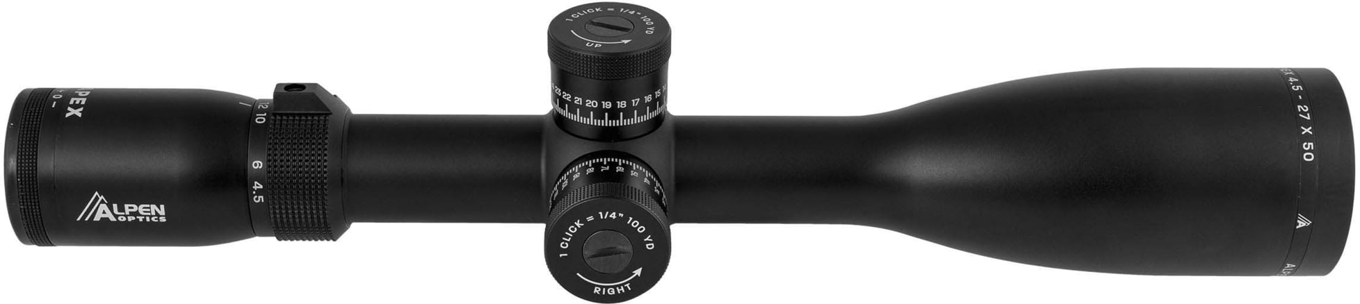 Bresser Alpen Apex Rifle Scope 4.5-27x50mm 1 inch Tube Rifle Scope ...