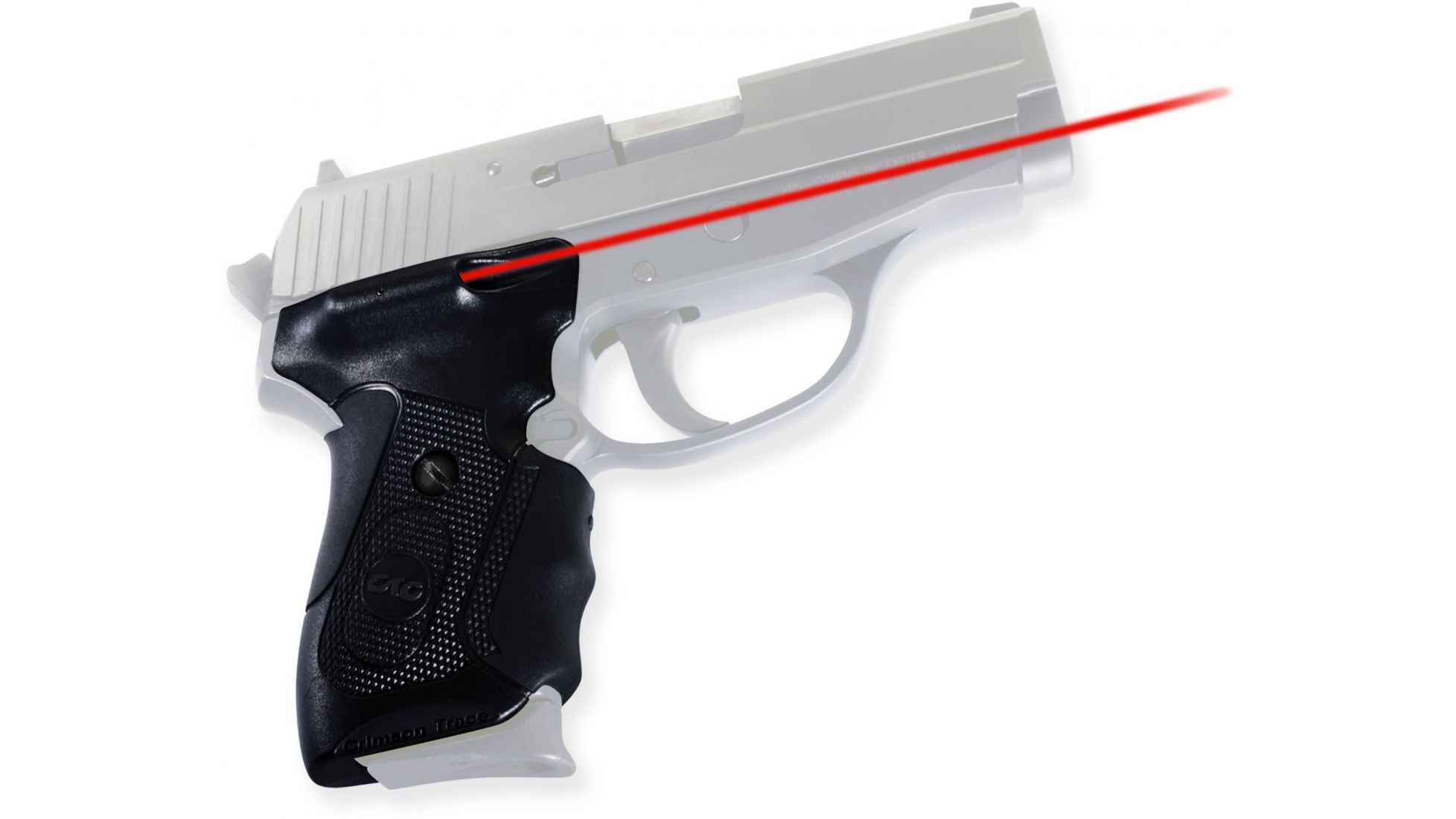 Crimson Trace LG439 Rubber Overmold Laser Grip for Sig Sauer P239 FREE ...