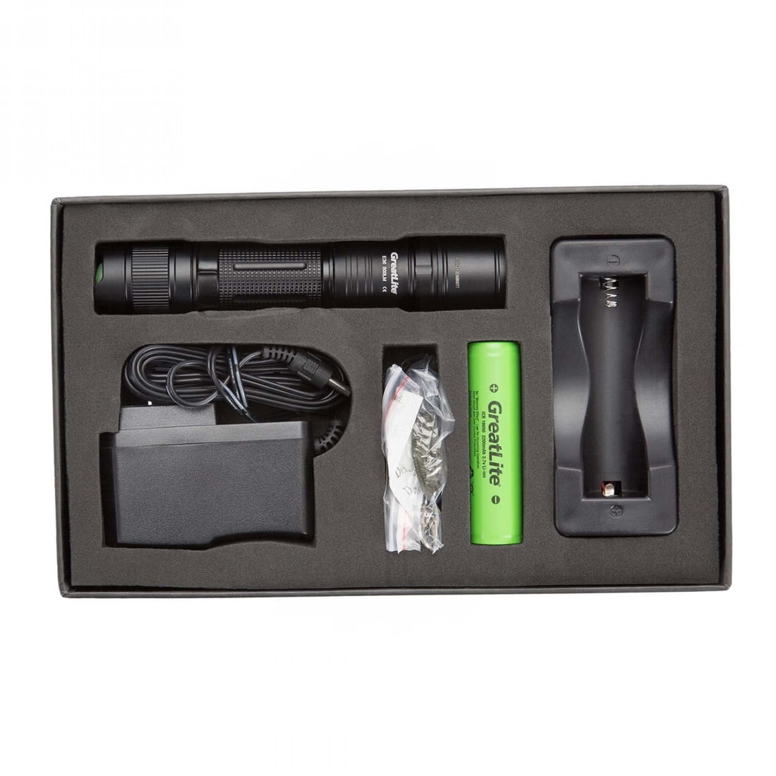 Greatlite Cree LED 800 Lumens Rechargeable Flashlight Kit EXPE36-E02 ...