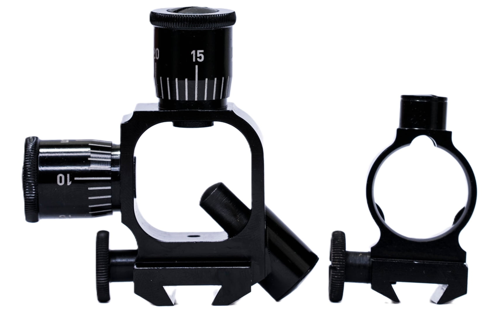 Hi-Lux Optics Malcolm External Click Adjustable Micrometer Rear Mount w ...