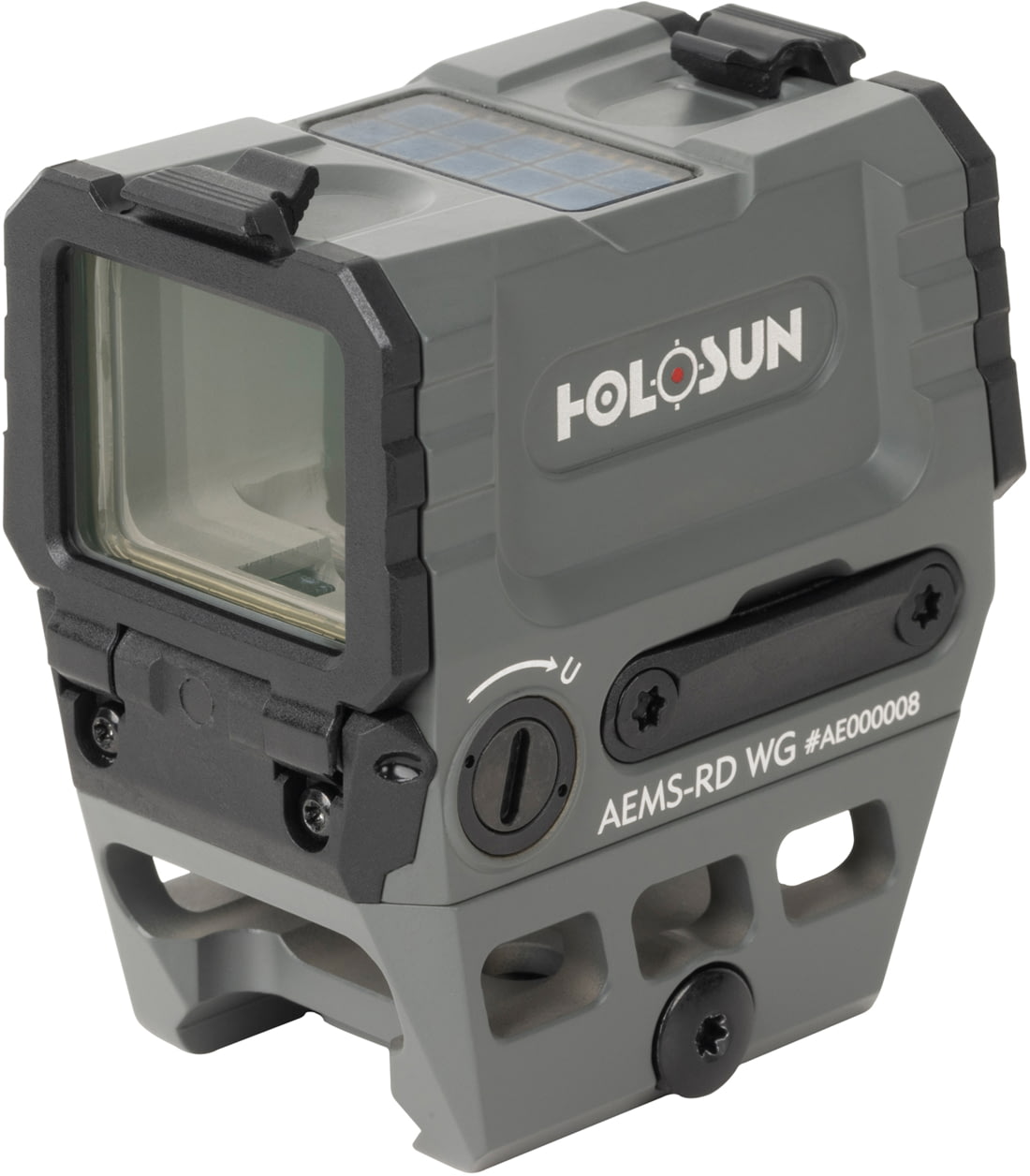 Holosun OPMOD AEMS 1x0.87x1.1in Reflex Red Dot Sight FREE S&H AEMS-RD ...