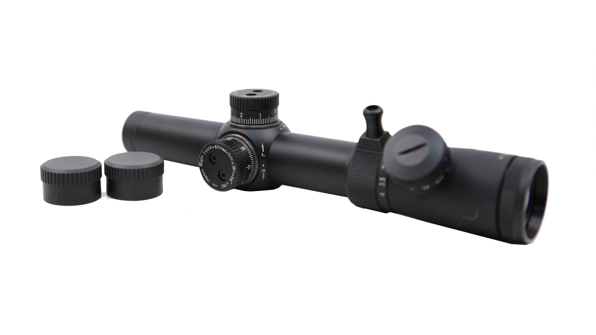 Hi-Lux Optics CMR4 1-4x24mm Rifle Scope w/ Illuminated CMR4 Ranging ...