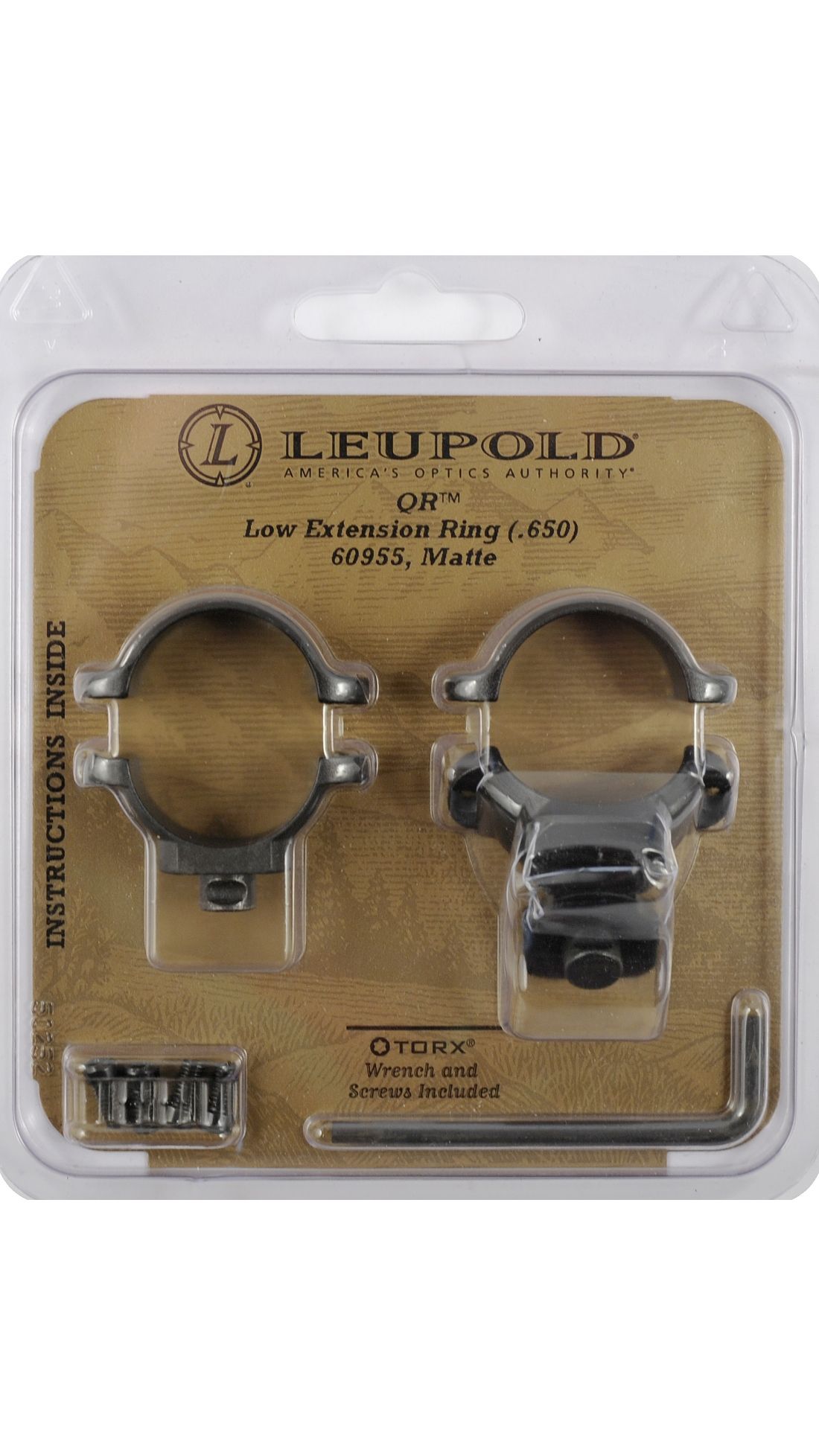 Leupold Quick Release Rifle Scope Rings 49976, 49973, 49978, 49970 ...