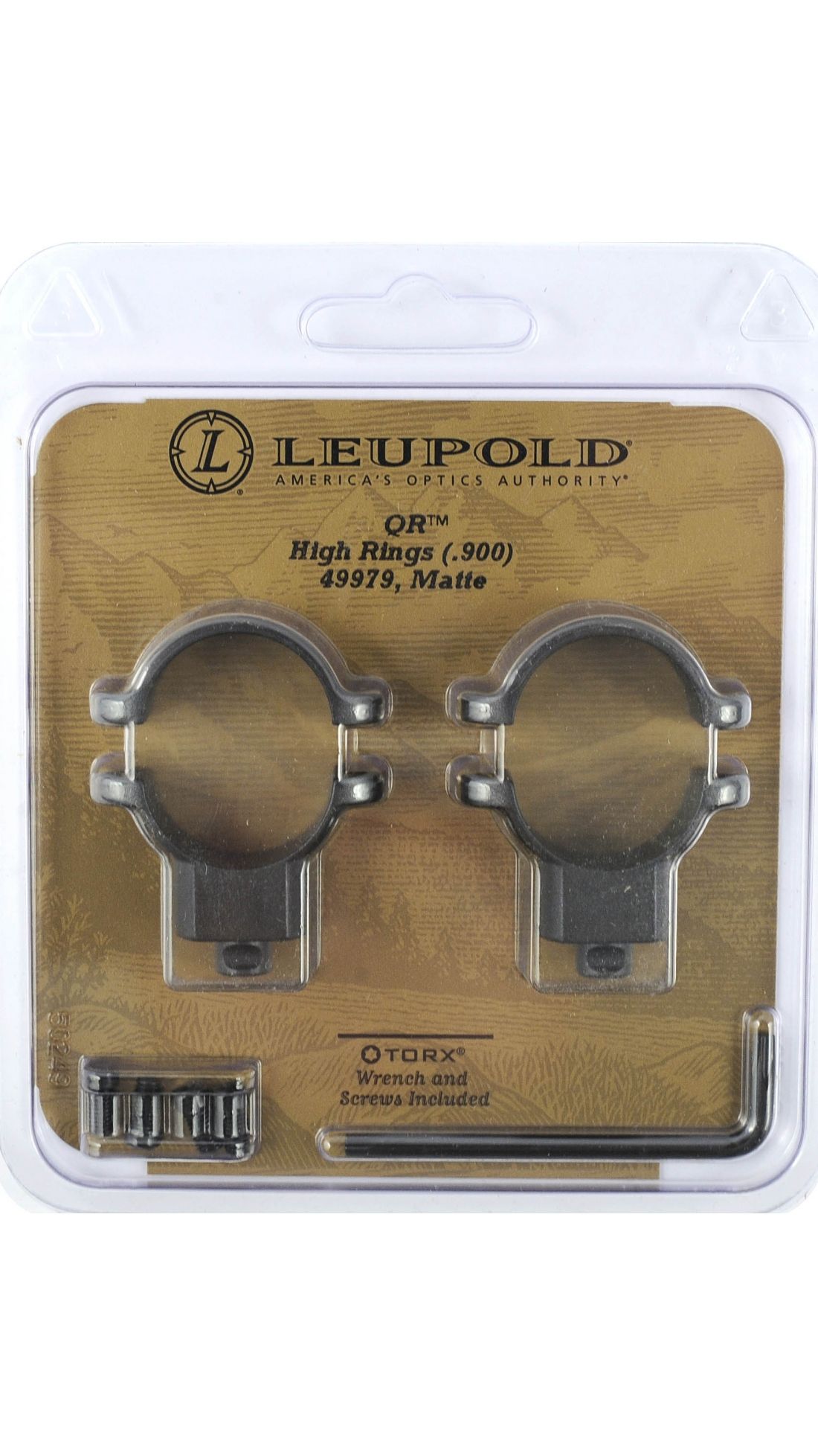 Leupold Quick Release Rifle Scope Rings 51717, 49976, 49931, 51716 ...