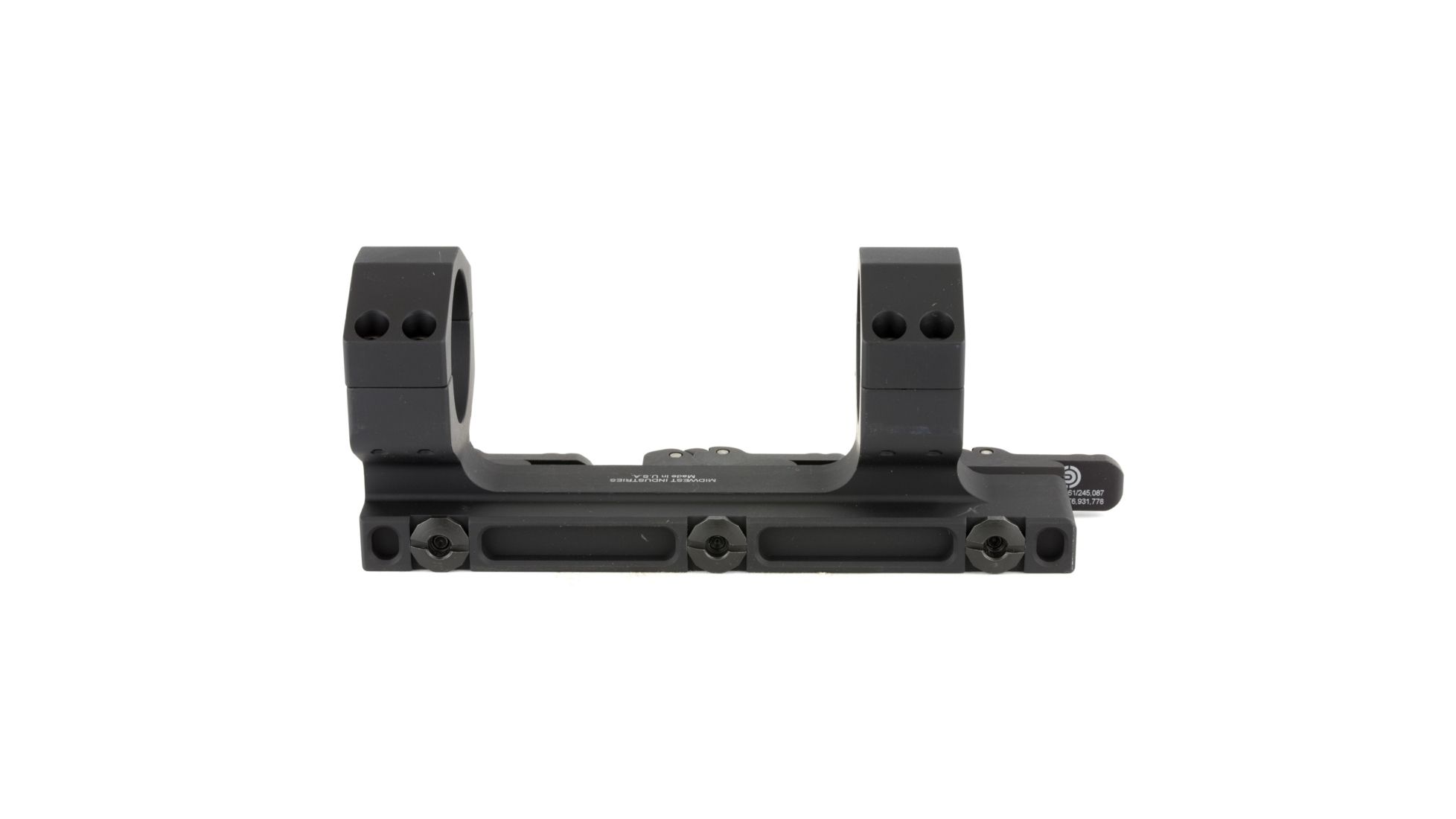 Midwest Industries 34mm 3 QD Levers Extreme Duty QD Scope Mount MWMI ...