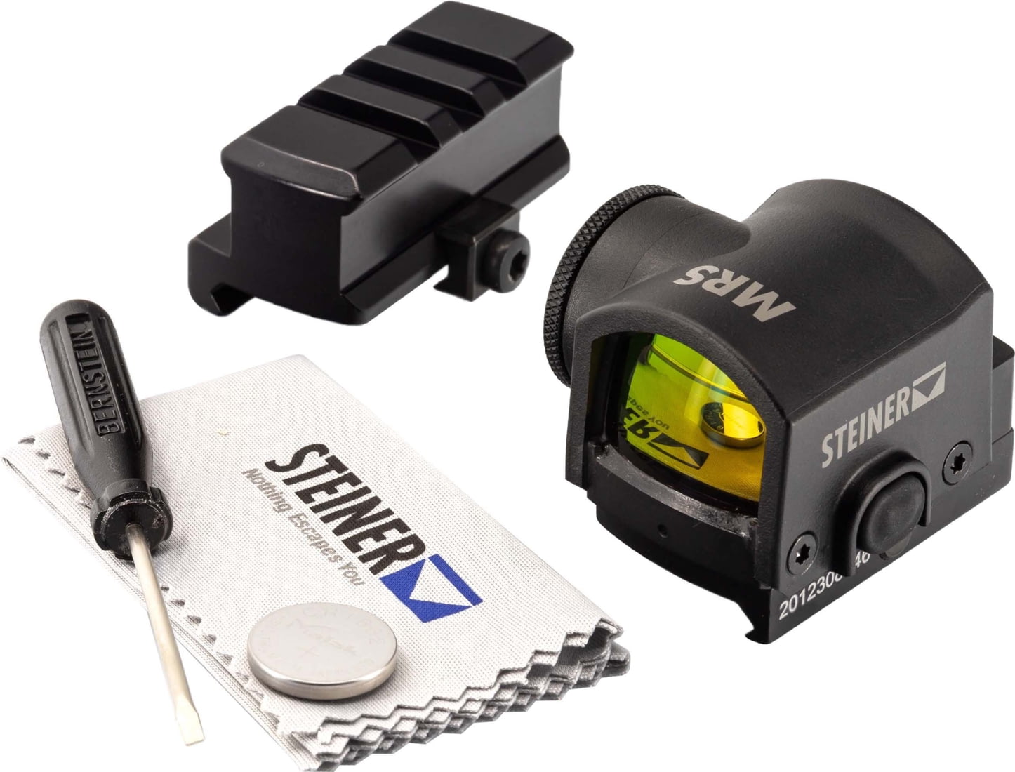 OpticsPlanet Exclusive Steiner Micro Reflex Sight and Riser Combo ...