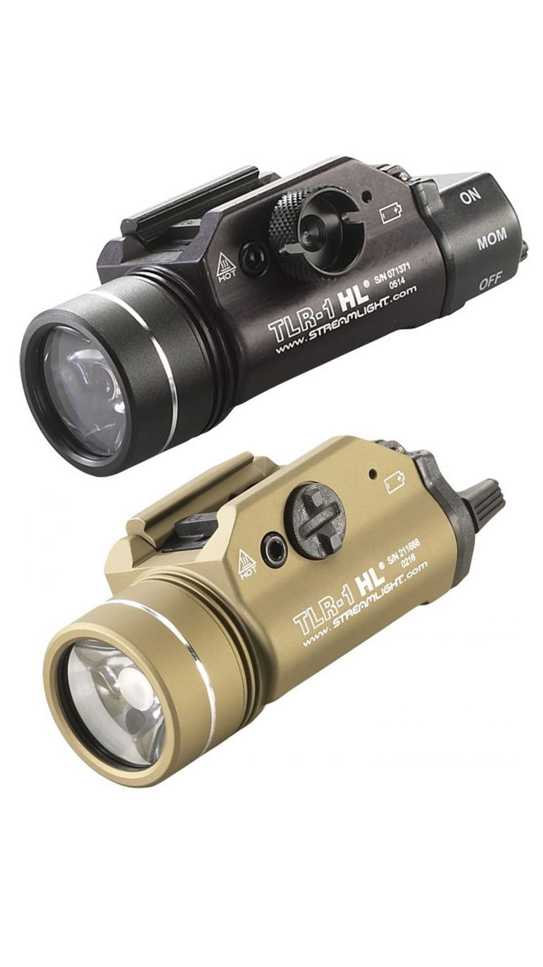Streamlight TLR-1 HL 1000 Lumen LED Tactical Weapon Light Long Gun Kit FREE S&H 69262, 69888 ...
