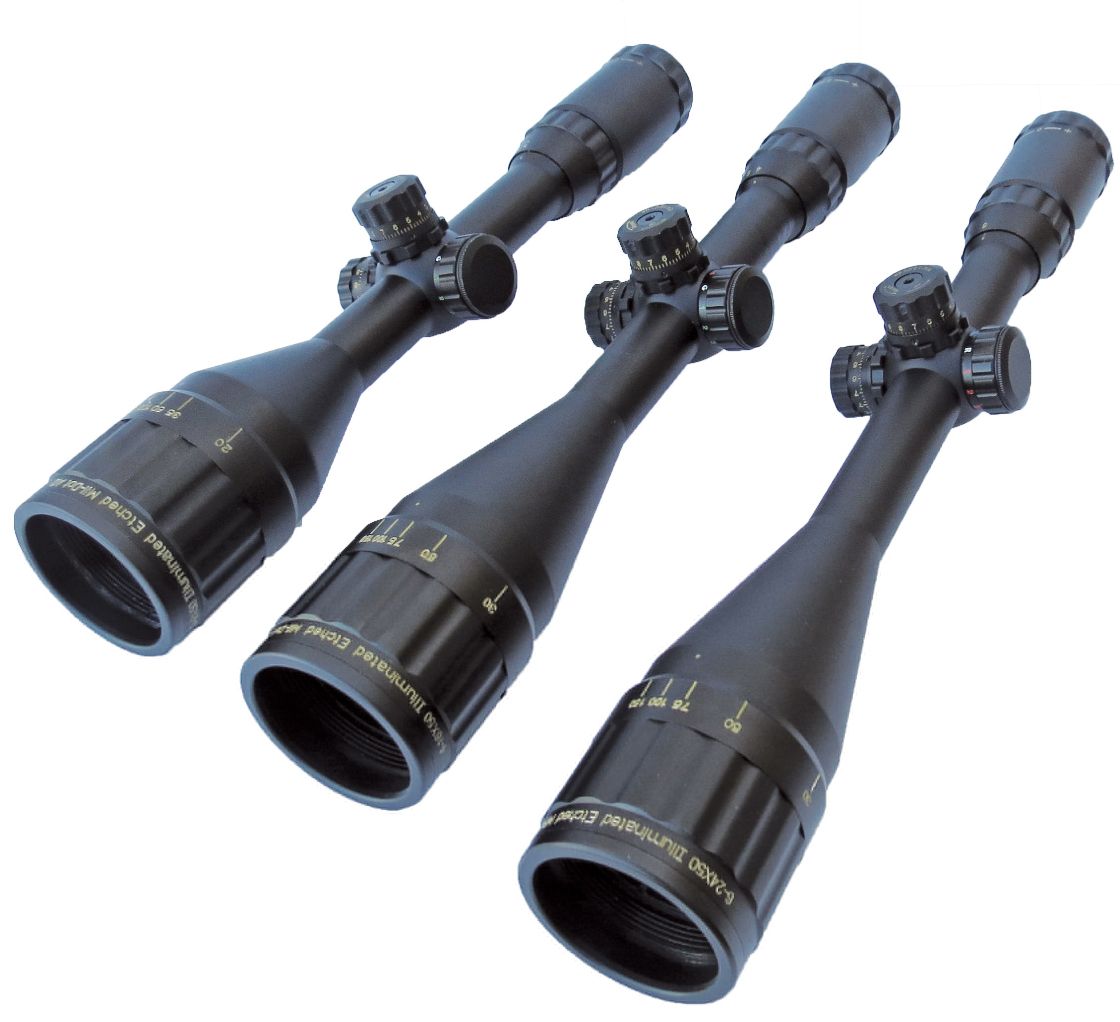 Sun Optics Air Tac Rimfire Rifle Scope 4-16x50, Micro Mil Dot Reticle ...