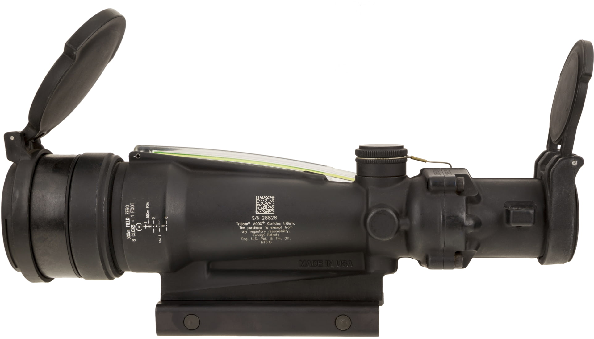 Trijicon ACOG 3.5x35 Green Horseshoe Reticle Scope FREE S&H TA11MGO ...