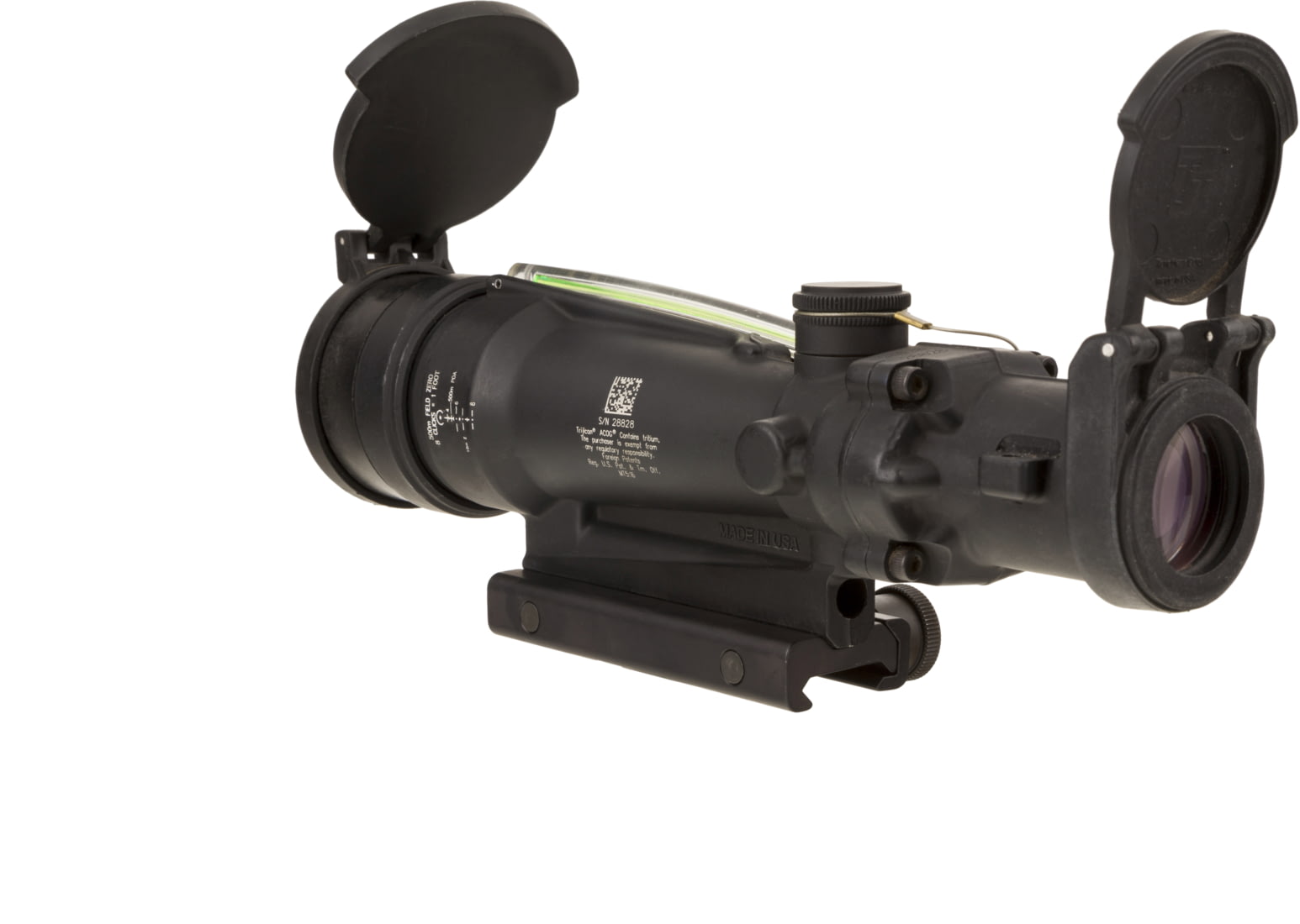 Trijicon ACOG 3.5x35 Green Horseshoe Reticle Scope FREE S&H TA11MGO ...