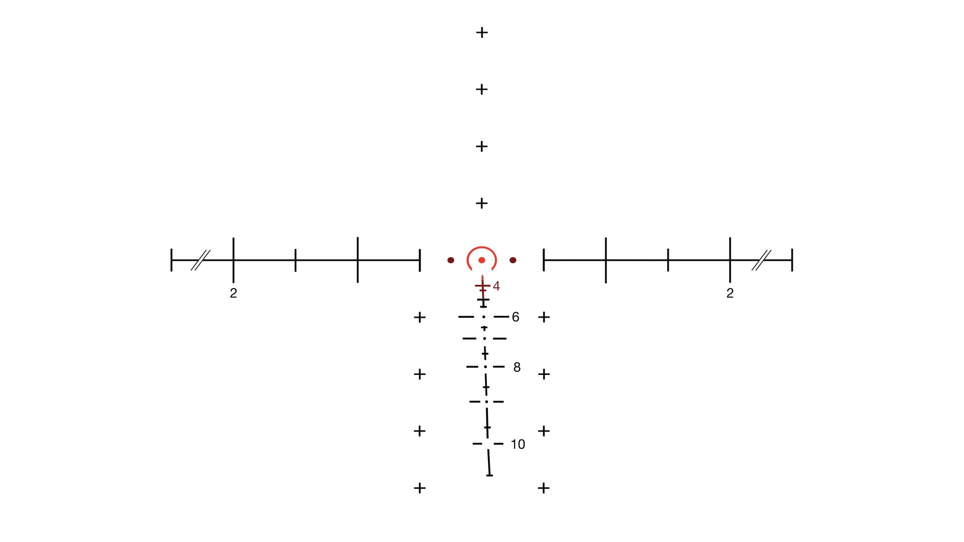 Trijicon ACOG 3.5x35 Scope, Dual Illuminated Red Horseshoe/Dot M249 ...
